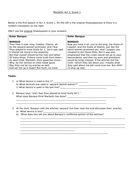 Macbeth - Act 3 Scene 1 - Exam Question and Analysis for LA | Teaching ...