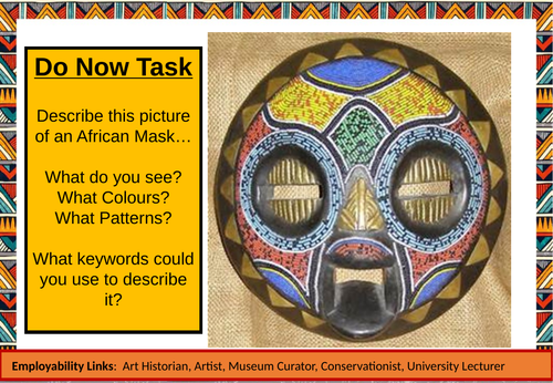 KS3 African Masks - Full SoW | Teaching Resources