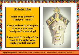 KS3 African Masks - Full SoW | Teaching Resources