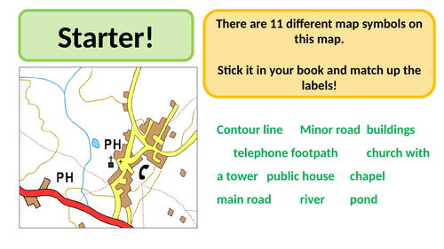 Relief - shape of the land - map skills - KS3 Geography | Teaching ...