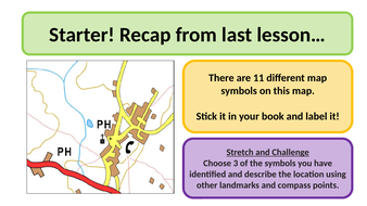 Relief - shape of the land - map skills - KS3 Geography | Teaching ...