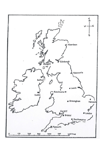 Scale On A Map Map Skills Ks3 Geography Teaching Resources