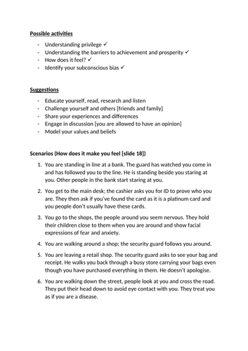 Addressing racism and challenging stereotypes | Teaching Resources