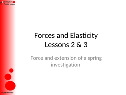 Forces and Elasticity 2/3 Stretching Springs investigation | Teaching ...