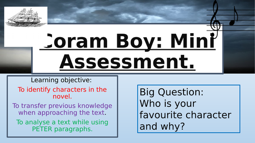 Coram Boy SOW | Teaching Resources