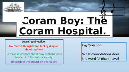 Coram Boy SOW | Teaching Resources
