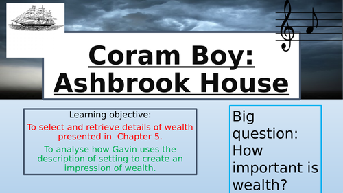 Coram Boy SOW | Teaching Resources