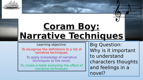 Coram Boy SOW | Teaching Resources