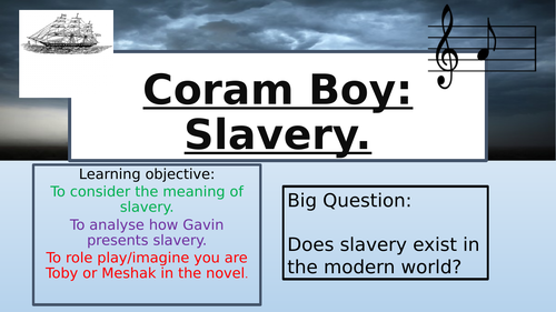 Coram Boy SOW | Teaching Resources