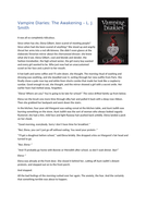 The Vampire Diaries - Text Analysis | Teaching Resources