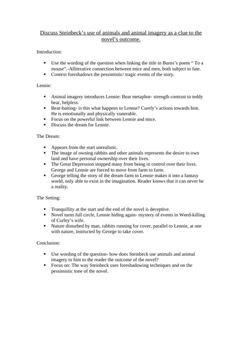 'Of Mice and Men' by John Steinbeck resources bundle | Teaching Resources