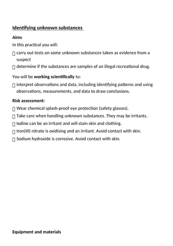 KS3 Drugs and smoking (double lesson) | Teaching Resources