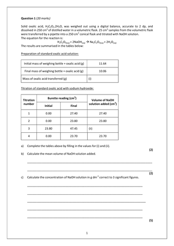 A-level Mock Exam papers (AQA,Edexcel,OCR) | Teaching Resources