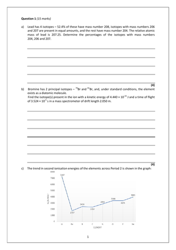 A-level Mock Exam papers (AQA,Edexcel,OCR) | Teaching Resources