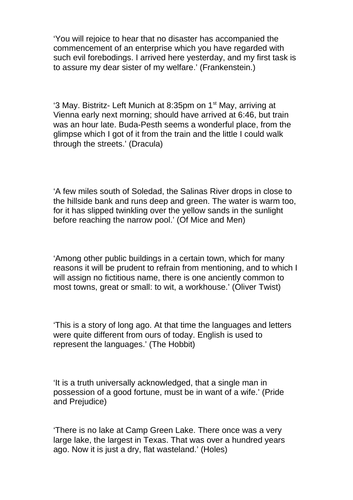 Gothic creative writing unit of work | Teaching Resources