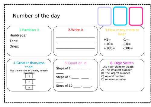 Number of the day | Teaching Resources