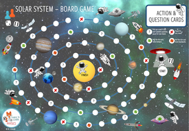 Solar System - Board Game (KS3) | Teaching Resources