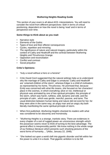 'Wuthering Heights' resources bundle | Teaching Resources