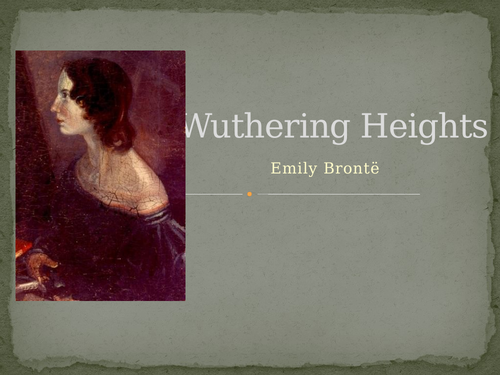 'Wuthering Heights' resources bundle | Teaching Resources