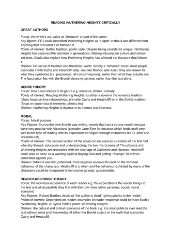 'Wuthering Heights' resources bundle | Teaching Resources