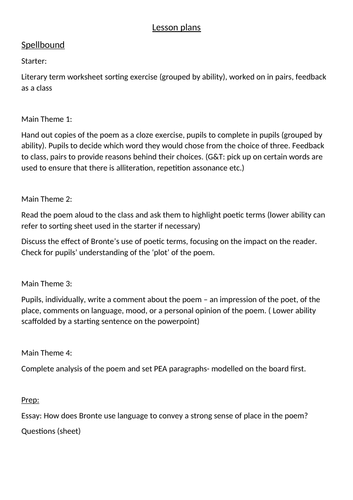 Nature poetry anthology resource bundle | Teaching Resources