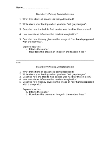 Nature poetry anthology resource bundle | Teaching Resources