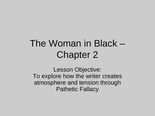 The Woman in Black resources | Teaching Resources