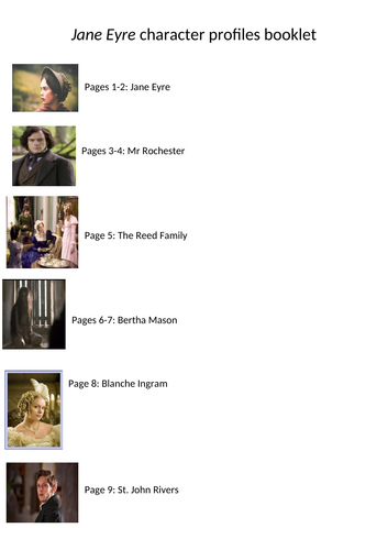 Jane Eyre resources | Teaching Resources