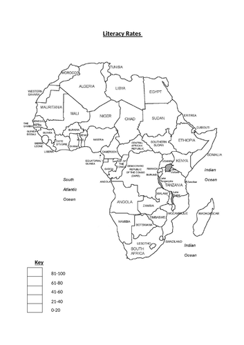 Africa: Literacy Rates and Female Inequality in Education | Teaching ...