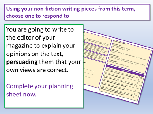 English KS3 Letters | Teaching Resources