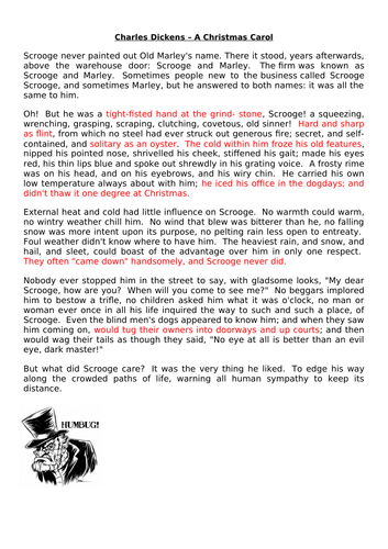 Victorian texts Year 7 | Teaching Resources