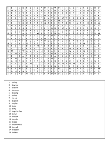 Y8 German word searches numerous topics | Teaching Resources