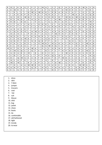 Y8 German word searches numerous topics | Teaching Resources