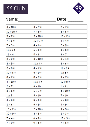 Club 99 | Teaching Resources