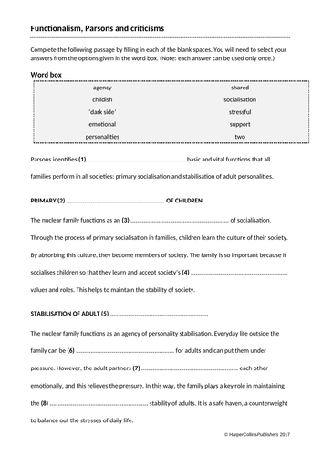 AQA/GCSE SOCIOLOGY FAMILIES 27 LESSONS | Teaching Resources AQA/GCSE SOCIOLOGY FAMILIES 27 LESSONS | Teaching Resources