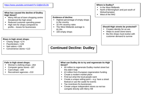 Changing Places Revision - Eduqas A-Level Geography | Teaching Resources