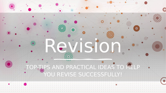 Revision- TopTips! | Teaching Resources