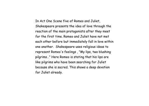 Romeo and Juliet lessons and resources | Teaching Resources