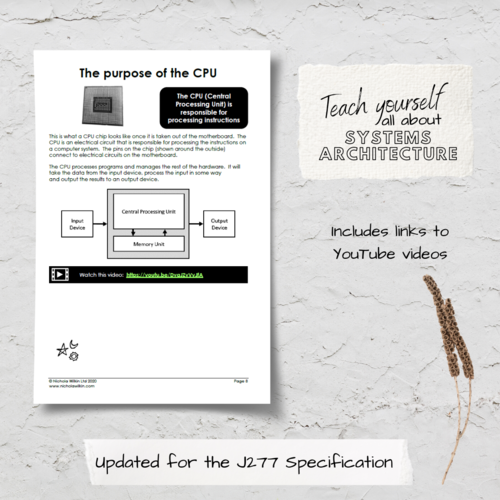 Systems Architecture OCR GCSE Computer Science Workbook (J277 ...