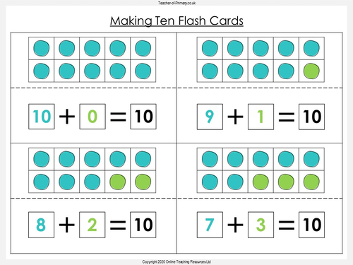 Making Ten - Year 1 | Teaching Resources