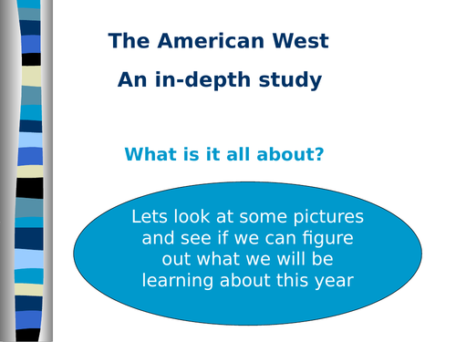 American West - Lesson 1 - Geography of America | Teaching Resources