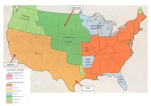 American West - Lesson 1 - Geography of America | Teaching Resources