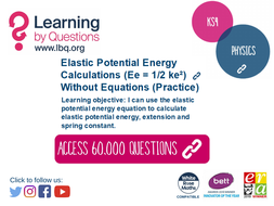 KS4 Physics Energy: Elastic Potential Energy | Teaching Resources