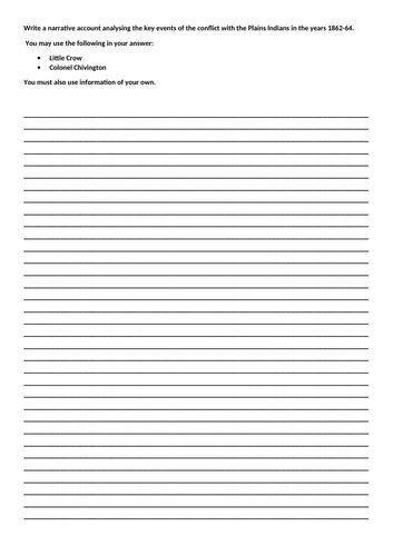 American West SOW Lessons 21-35 | Teaching Resources