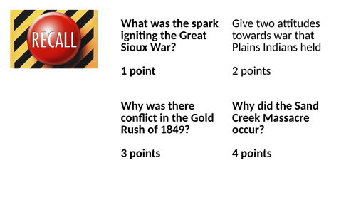 American West SOW Lessons 21-35 | Teaching Resources