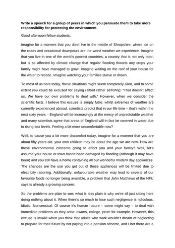 Recognising And Writing Counter Arguments Teaching Resources