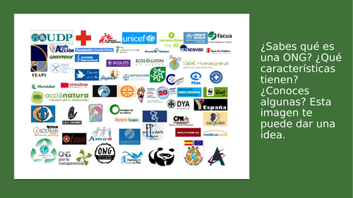 GCSE Social Issues: Charity work. Spanish Theme 2 Local national ...