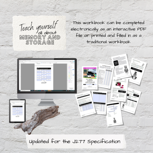 Memory and Storage OCR GCSE Computer Science Workbook (J277) | Teaching ...