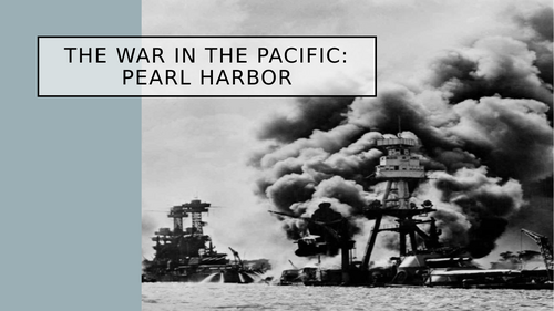 Pearl Harbour - The War in the Pacific (Second World War / World War ...