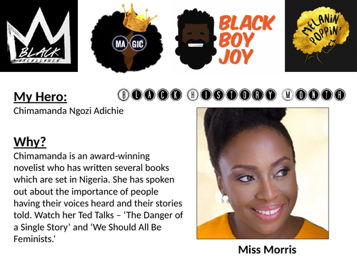 Black History Month: Teacher poster | Teaching Resources